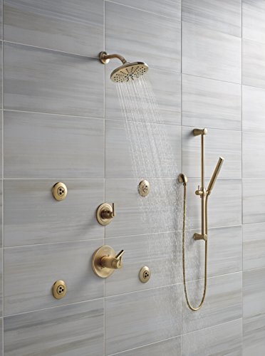 Delta Faucet Wall-Mount Supply Wall Elbow for Hand Held Shower with Hose, Champagne Bronze 50560-CZ