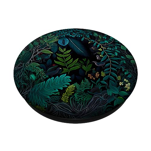 Floral Boho Foliage Flower Plant Nature Vegetation Flowery PopSockets Standard PopGrip