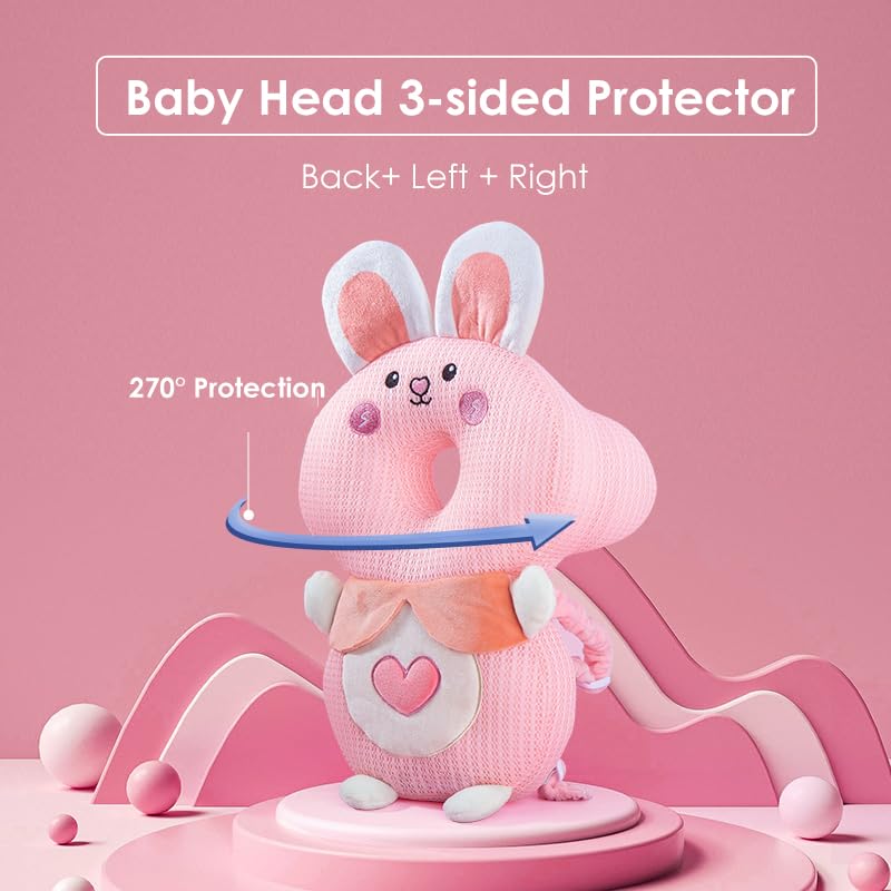 Baby Walker Head Protector Backpack Wear,Toddler Head Protection Safety Pad,Butterfly