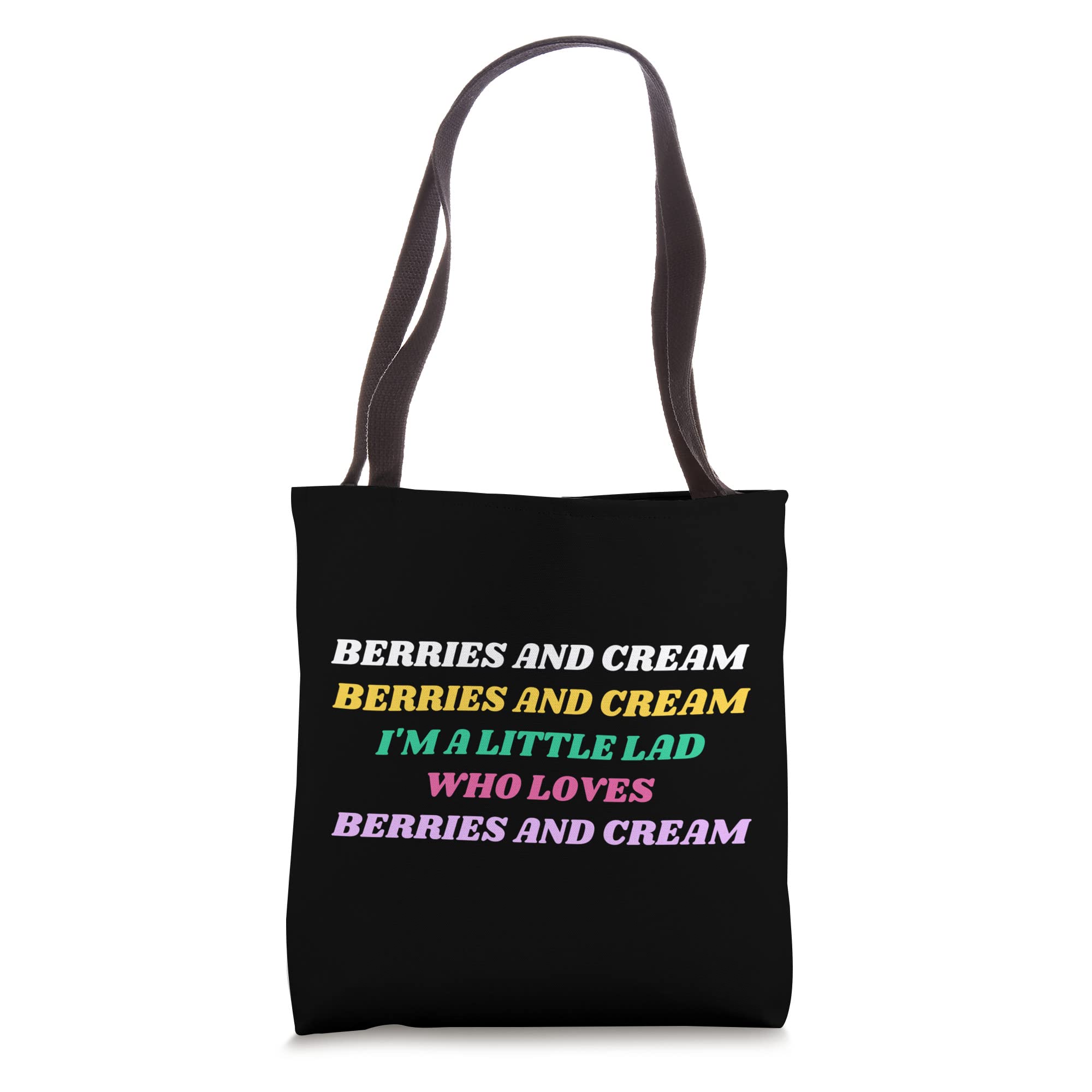Berries and Cream for kids lad who loves berry cream Tote Bag
