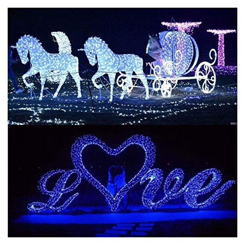 LIUPENGWEI Fairy String Lights,LED Rope Lights with 8 Lighting Modes, Perfect for Home, Garden, Bedroom, Christmas, Wedding, Party Decoration Lamp Garden Ghost Light