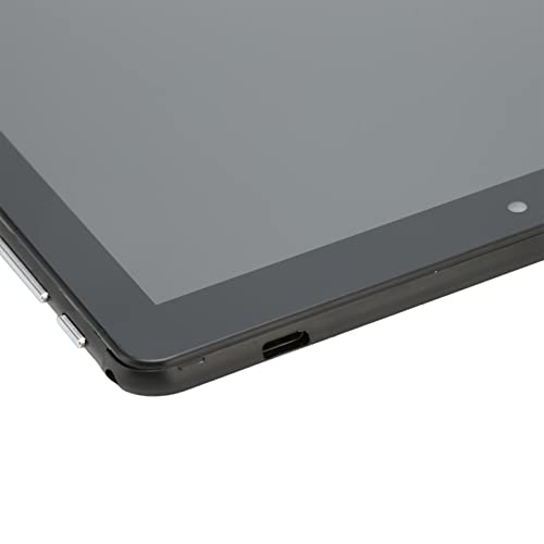Cosiki Tablet PC, 1920x1200 HD 5G WiFi Black Dual Card Dual Standby 10.1 Inch Tablet 100-240V 2MP Front 5MP Rear for Reading for Android 10 (US Plug)