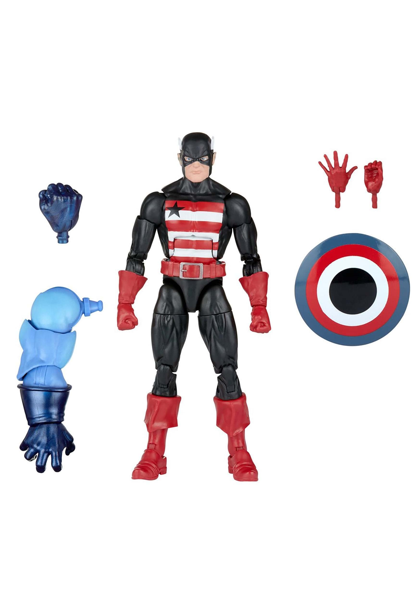 Marvel Legends Series U.S. Agent Classic Comics Action Figure 6-inch Collectible Toy, 1 Accessory, 2 Build-A-Figure Parts