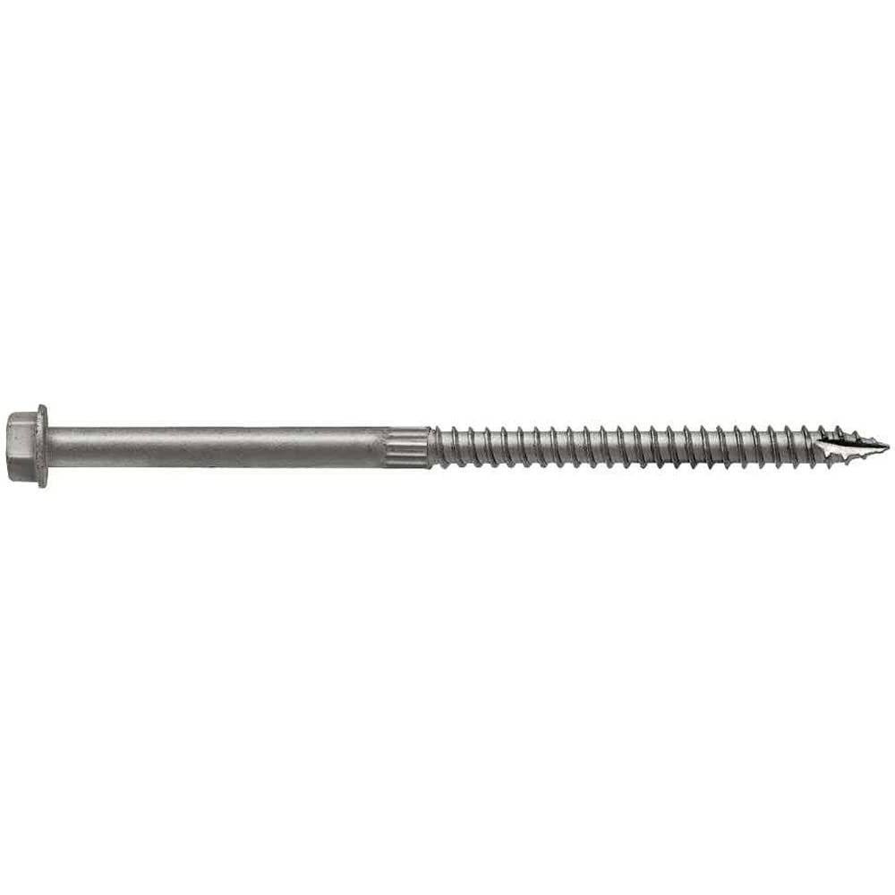 Simpson Strong-Tie SDS25500-R25L Strong-Drive SDS Heavy-Duty Connector Screw — 1/4 in. x 5 in. DB Coating (25-Qty)