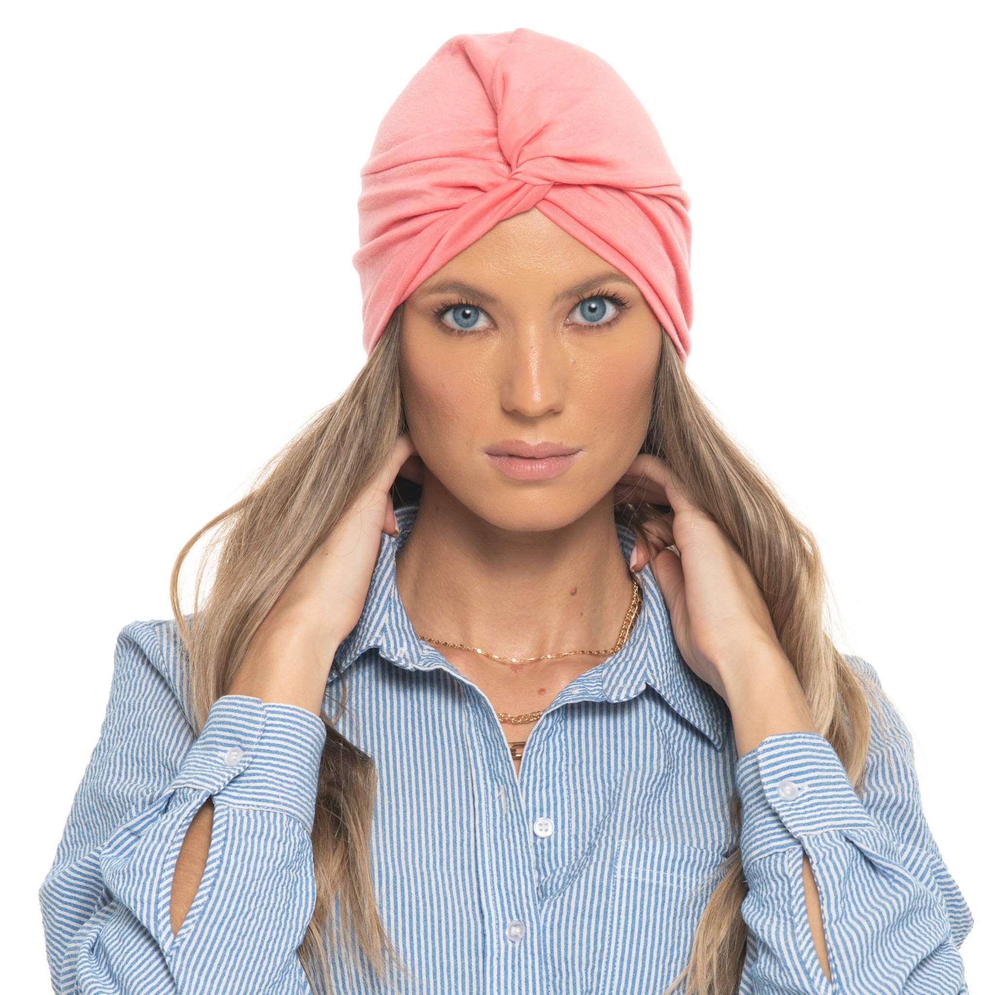 beya Womens Head Wrap Scarf: Turbans for women Black