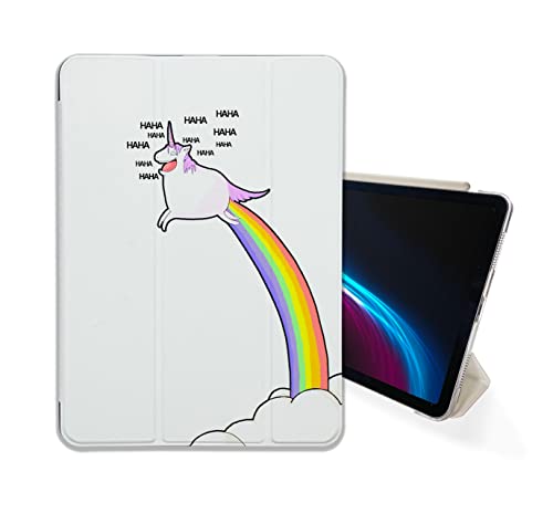 Kawaii Rainbow Cute Unicorn case Compatible with iPad Mini Air Pro 7.9 8.3 9.7 10.2 10.9 11 12.9 inch Pattern Cover New 2022 2021 Trifold Stand 3 4 5 6 7 8 9 Generation 492 (9.7" 5/6 gen)