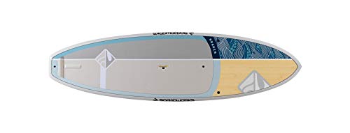 Boardworks Kraken | Surf and Fun Stand Up Paddleboard | EXP Veneer - Epoxy Hardboard | 10' 3", Bamboo/Grey/Ocean