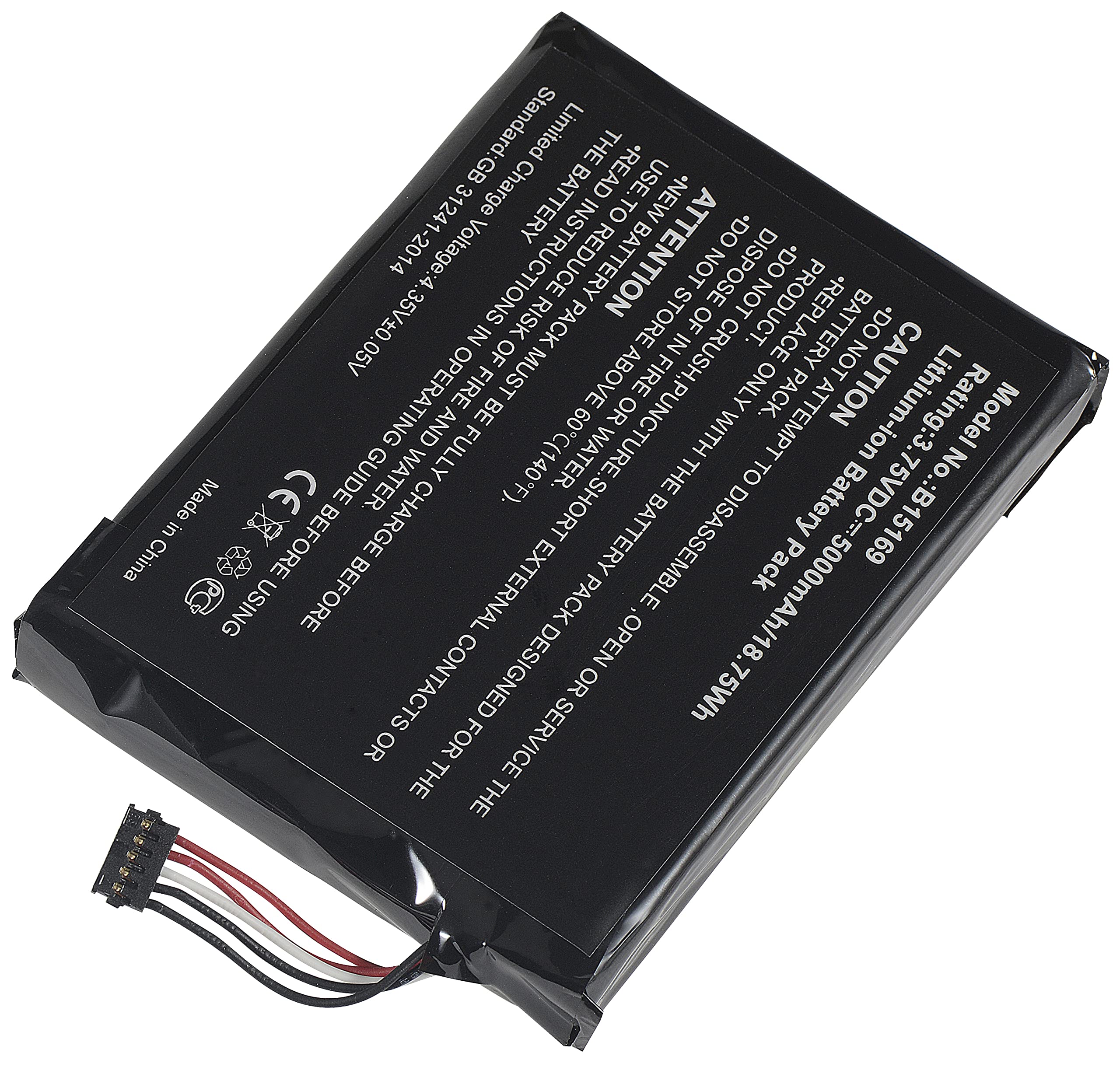 BXX Replacement Battery for B15169 Compatible with Ring-1St Gen Video Doorbell 1St Gen 5000mAh 3.75V