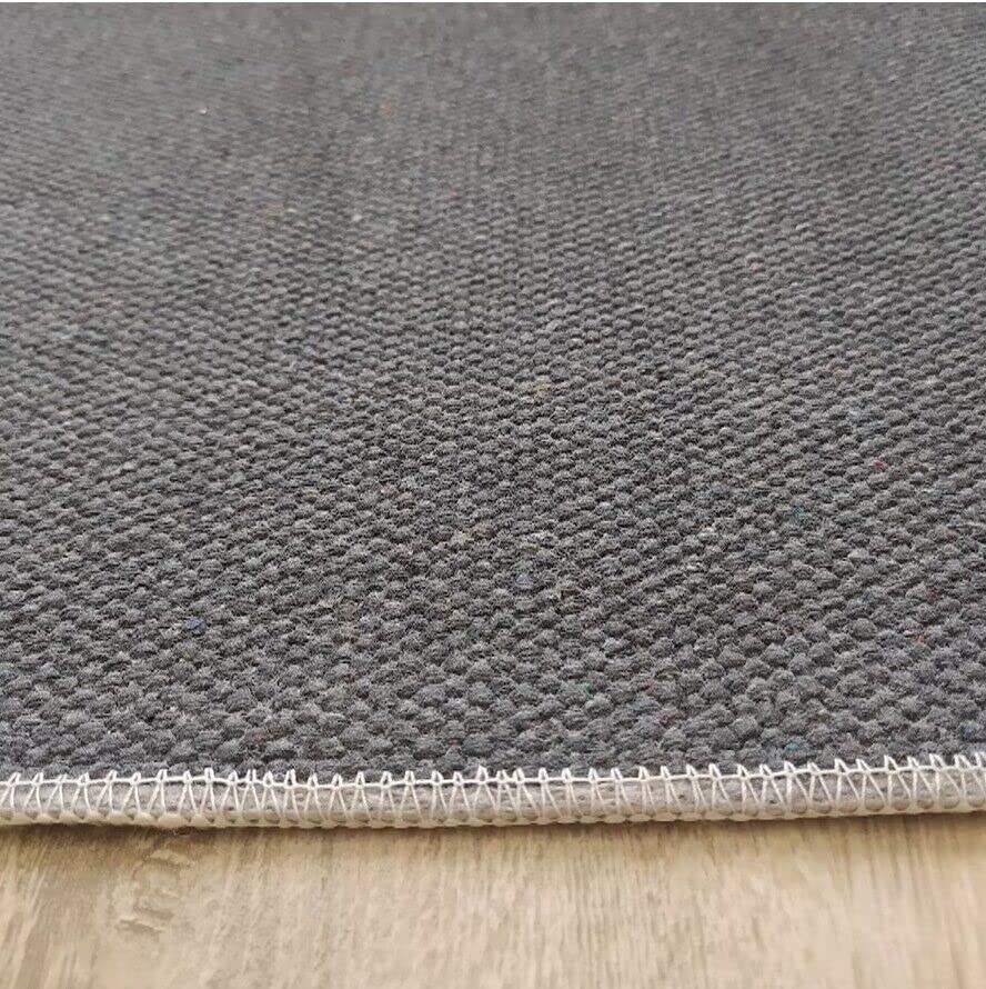 Keep Off, Popular Rug, Home Decor Rug, Themed Rug, Office Carpeting, Black and White Rug e721 (3.2x4.6 feet - 100x140 cm)