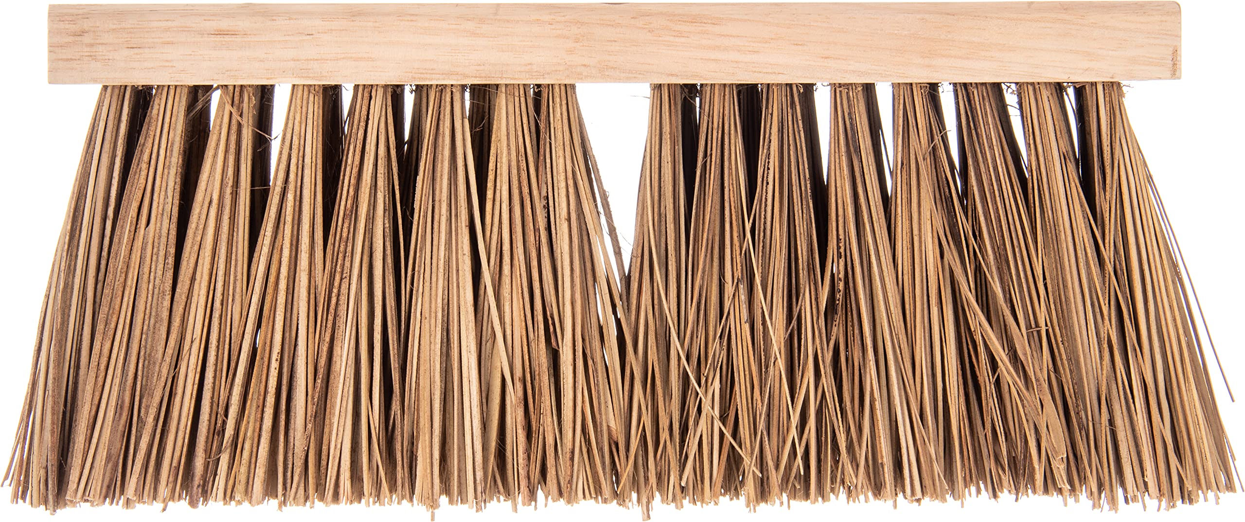 SPARTA 3621941600 Flo-Pac Hardwood Block Stalk Street Broom, Palmyra Bristles, 16" Block Size, 6-1/4" Bristle Trim (Pack of 12)