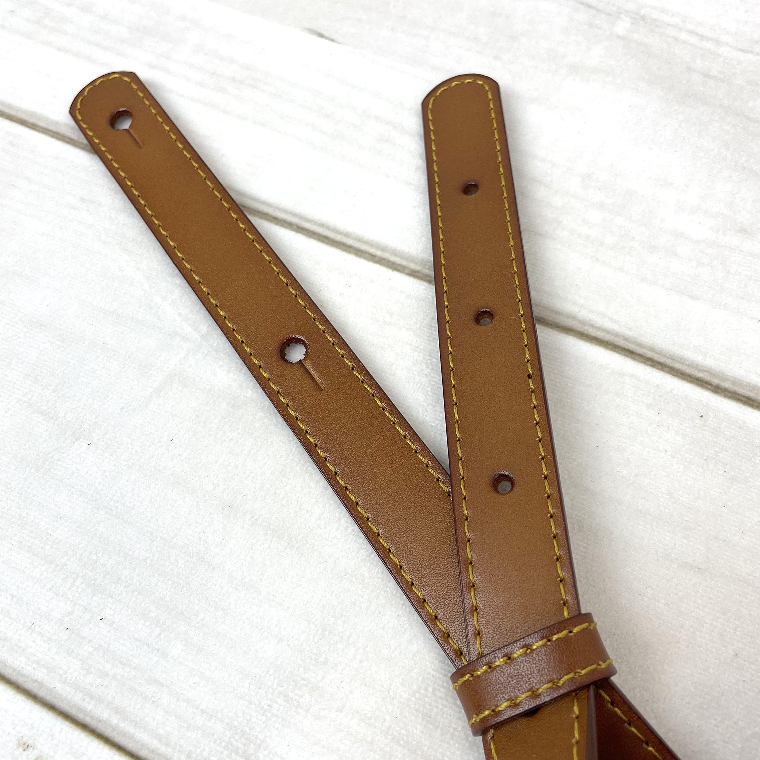 Walker And Williams C-18-VBRN Vintage Brown Premium Grain Leather Slash Guitar Strap With Deluxe Soft Suede Pad For Acoustic, Electric, And Bass Guitars