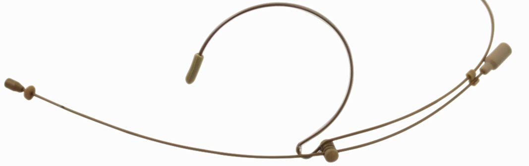 J K Pro Earhook Headset Headworn Microphone MIC-J 071S Compatible with Shure Wireless System - Mini XLR TA4F Detachable Cable