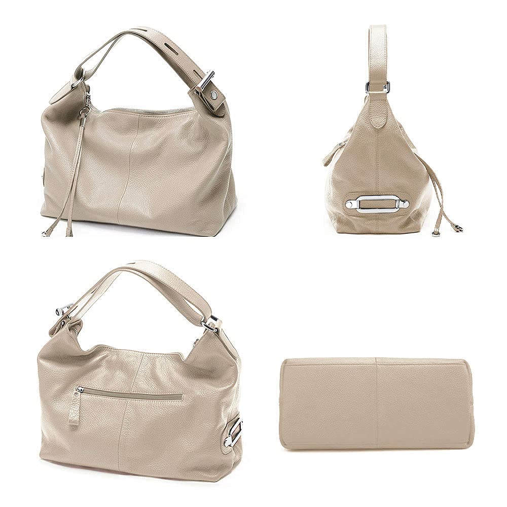 zency 6 Colors Fashion 100% Real Genuine Leather Women Shoulder Bag Handbag Lady Casual Tote