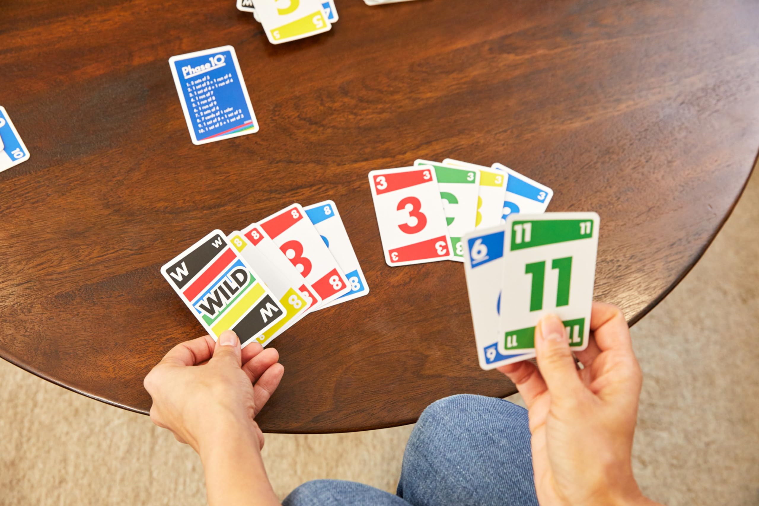Mattel Games Phase 10 Card Game with 108 Cards, Great Game for Kids, Family or Adult Game Night, Ages 7 Years and Older