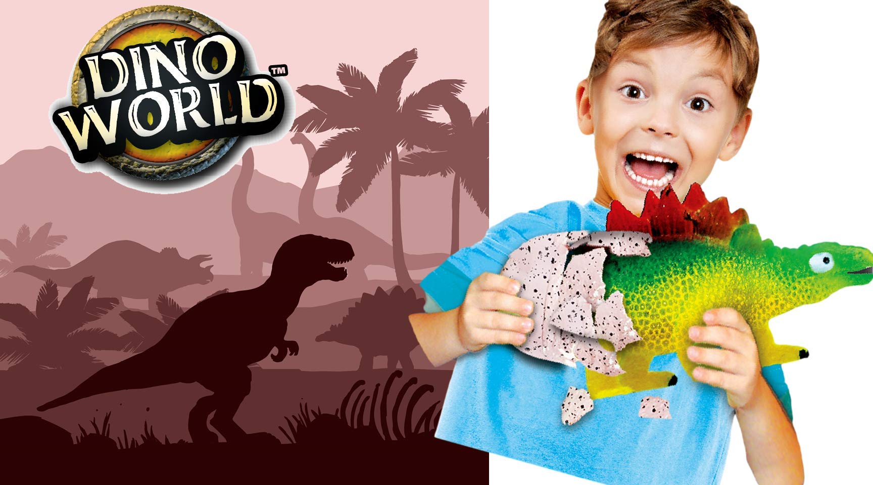 JA-RU Magic Grow Growing Dinosaur Toy (1 Egg Assorted) Surprise Hatching Dino Eggs in Water for Kids. Jurassic Party Favors Easter Basket Stuffers Pinata Fillers. 312-1A