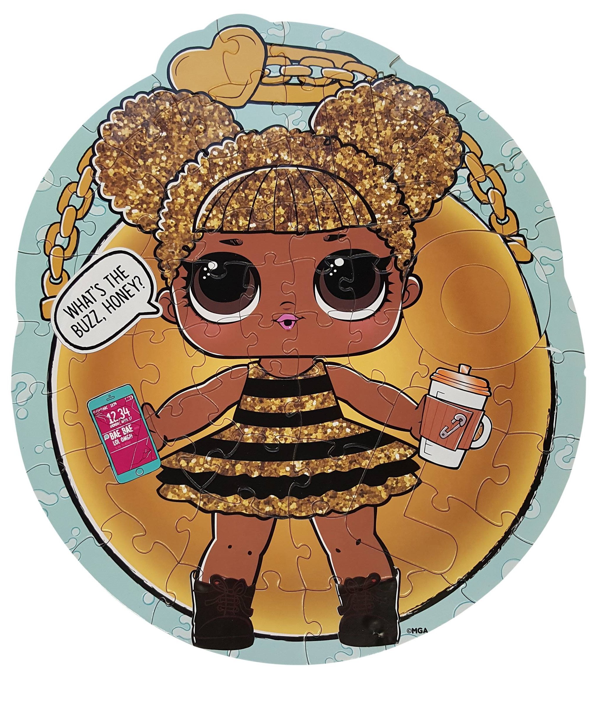 LOL - SURPRISE PUZZLE (15 In x 13 In) 60 Pieces - Based on the Hottest New Craze - The L.O.L. Surprise! Doll