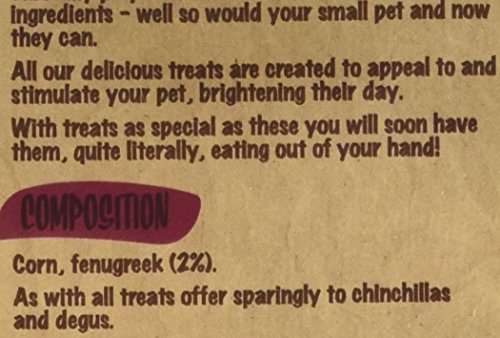 Rosewood Pet 1 Pouch Fenugreek Crunchies Food For Small Animals, 200G