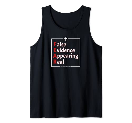 God Has Not Given Us Spirit Of Fear Pastor Gift Christian Tank Top