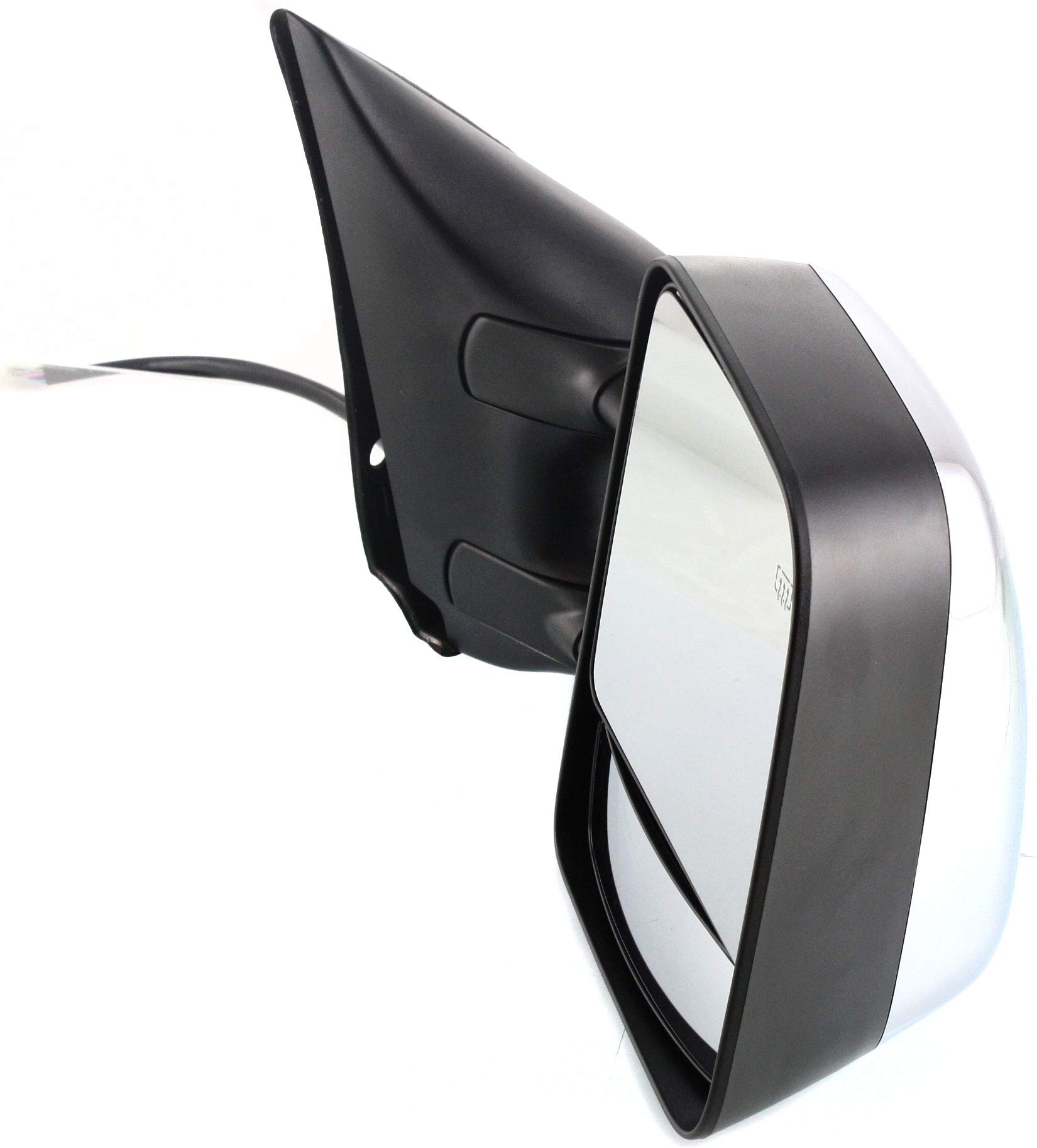 Kool Vue Driver & Passenger Side Power Heated Towing Mirrors for Nissan Titan 2004-2015 With Memory Chrome With Towing Package