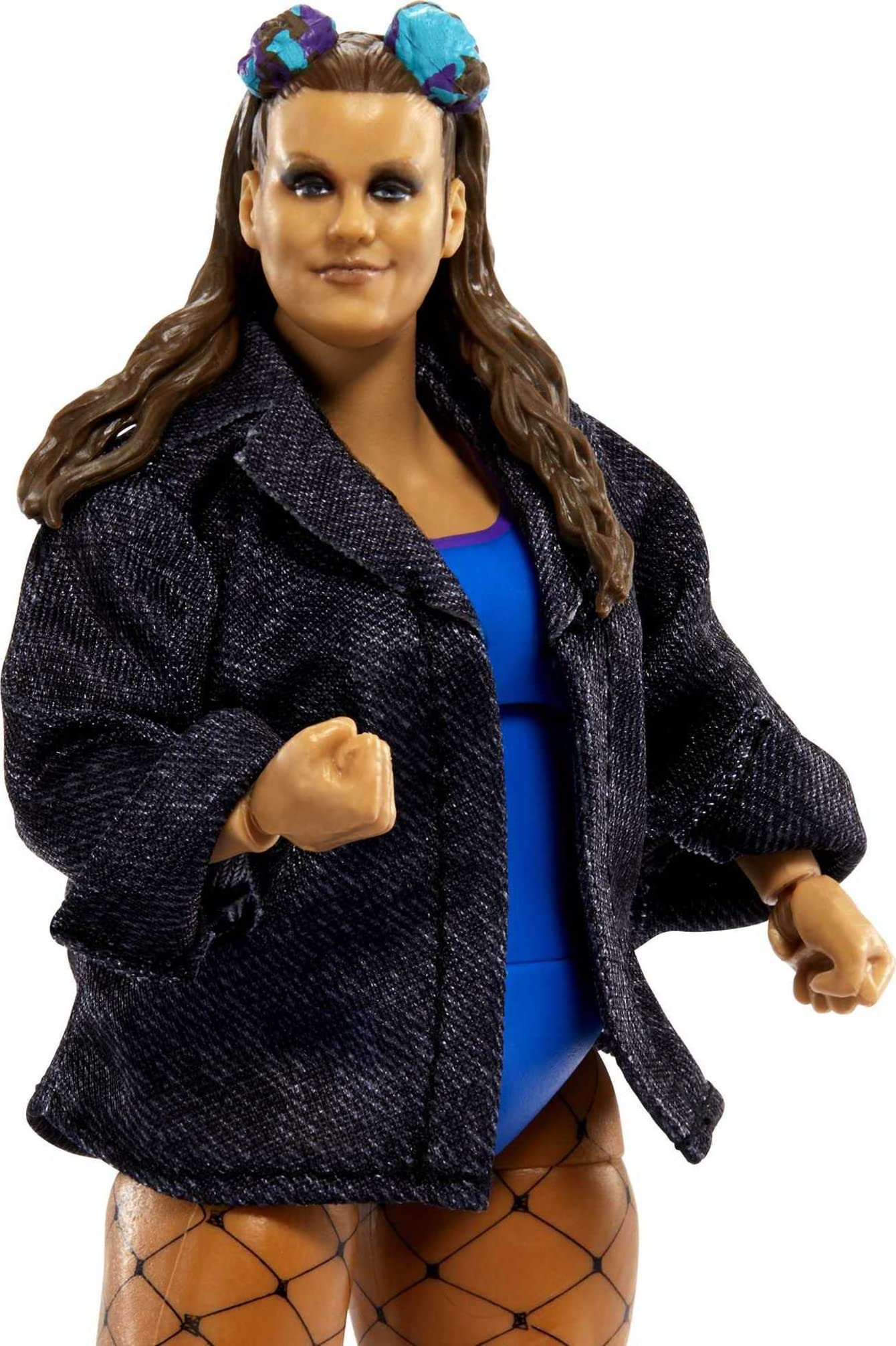 Mattel WWE Elite Collection Action Figure & Accessories, Series #96 Doudrop 6-inch Collectible with 25 Articulation Points & Swappable Hands