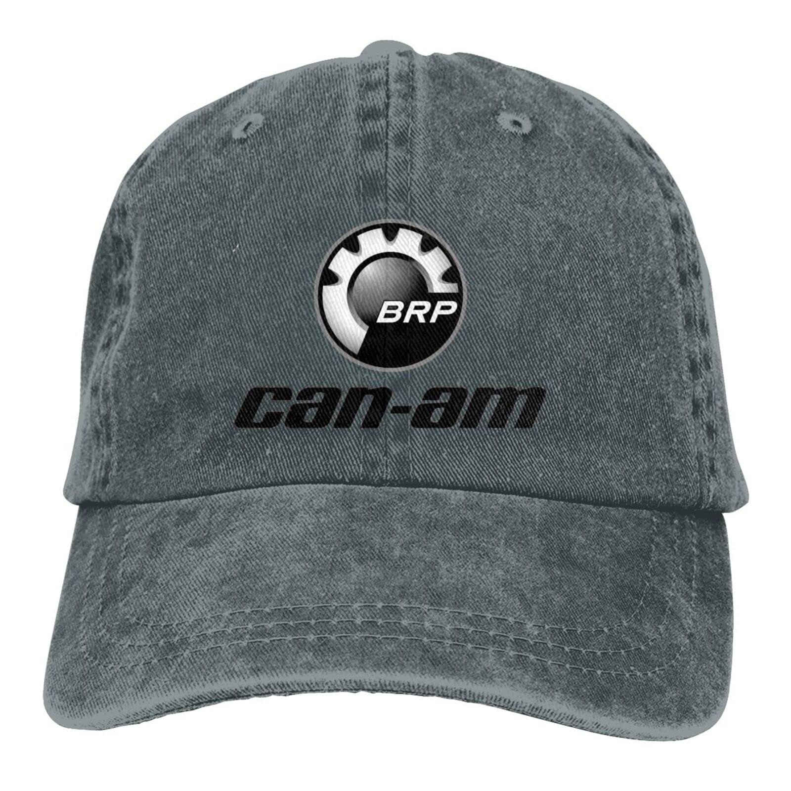 Can Am Hat for Men Baseball Cap Vintage Dad Hat Adjustable Breathable Classic Casual Denim Hat for Sun Protection Running Hiking