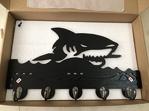 Hook with Shelf Hanger for Clothes Hanger for Coats Hats The Shallows Shark Protective Animals Great Movie Peripheral Product DIY Design Gift for Girlfriend Boyfriend Wild Life