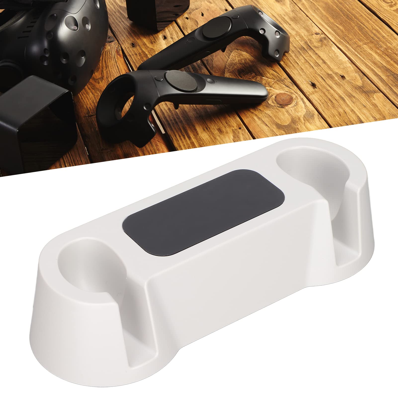 Charging Dock for Oculus Quest 2 Touch Controllers, Quest 2 Charging Stand with 2 Replacement Rechargeable Battery, Convenient and Fast Charging