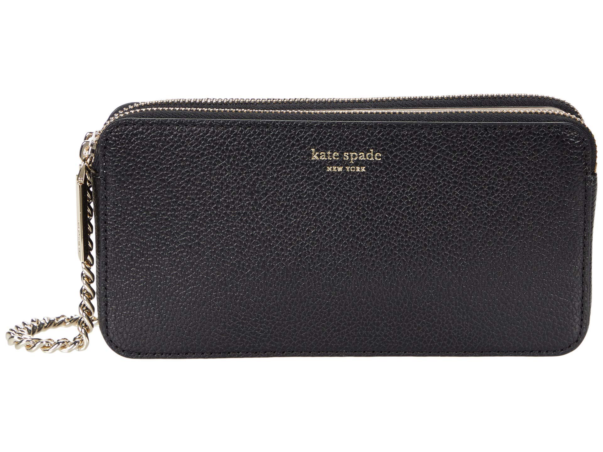 kate spade new york Margaux Double Zip Mini Crossbody Black One Size