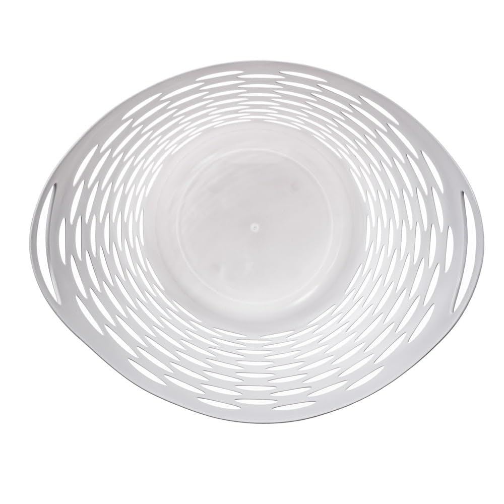 Flexible Round Laundry Hamper, White, 3 Pack