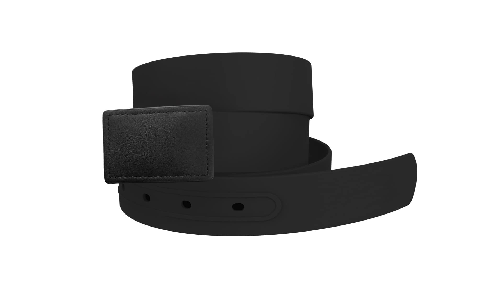 C4 Classic Premium Belt – Heavy Duty, Metal Free, TSA Friendly, Work Belt – Adjustable to 44 Inch - Black Strap with Black No Scratch Buckle