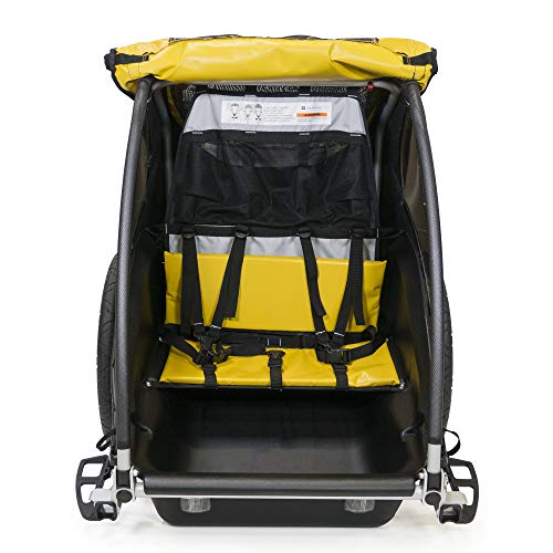 Burley Cub Rental Trailer Yellow