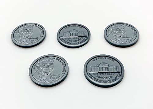 Teacher Created Resources Play Money: Nickels (TCR20654)