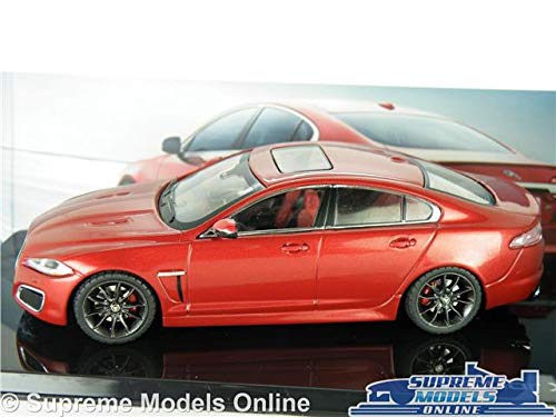 Jaguar XFR CAR Model Italian Racing RED Saloon 1:43 Size IXO Dealer Special
