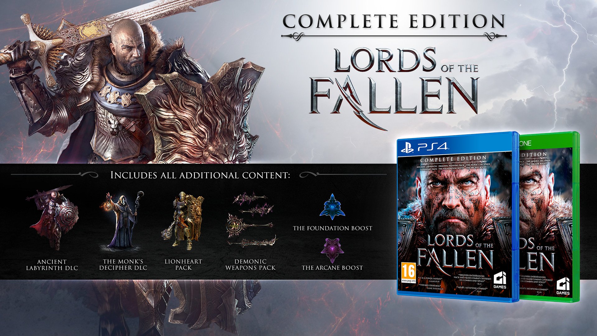 Lords of the Fallen Complete Edition (PS4)