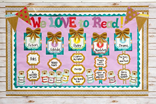 Teacher Created Resources Shabby Chic Double-Sided Border (77169)