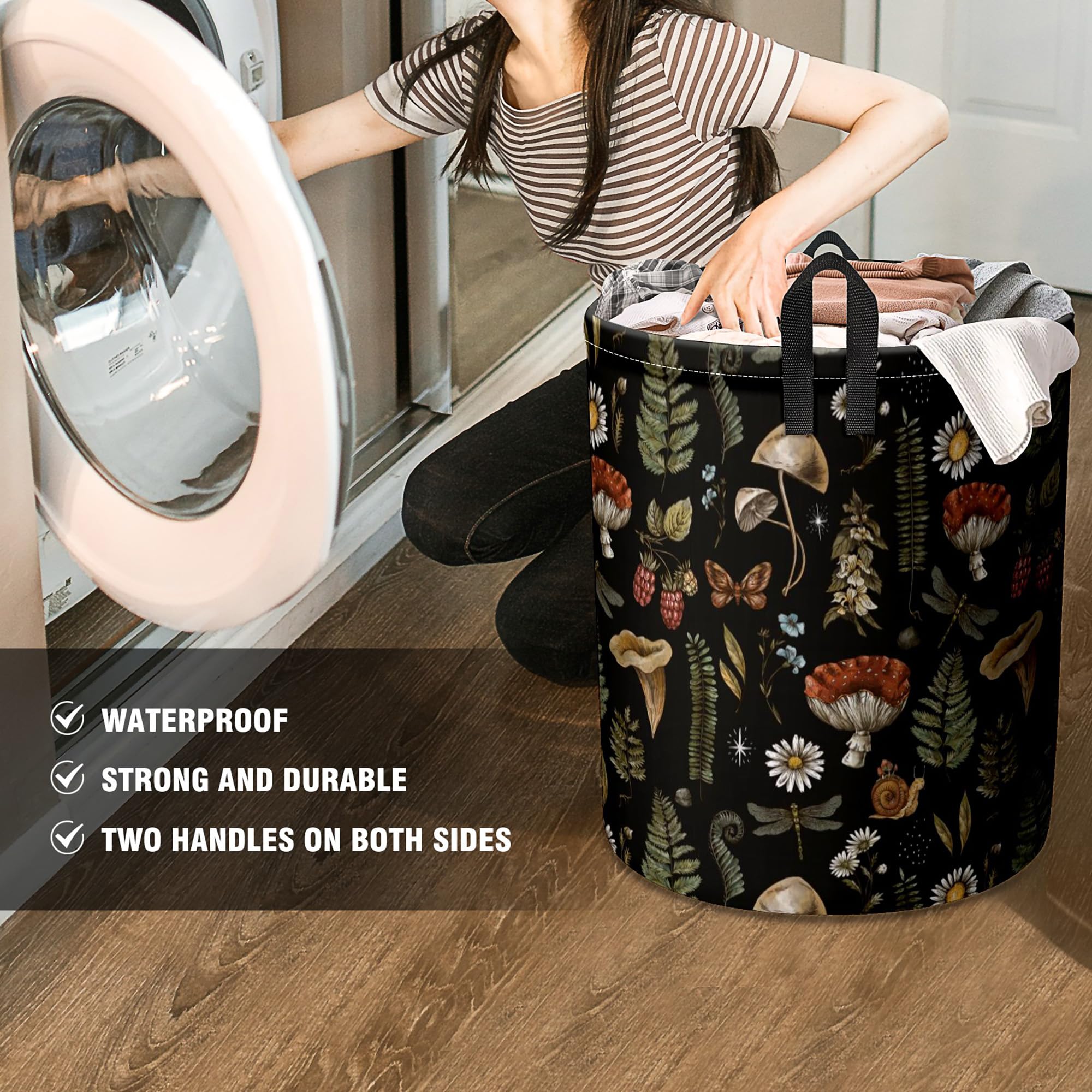 Fire Fighter Truck Baby Laundry Hamper,Laundry Basket,Waterproof Storage Bin for Bedroom,Clothes Organizer Basket,Toys Box,Room Decor