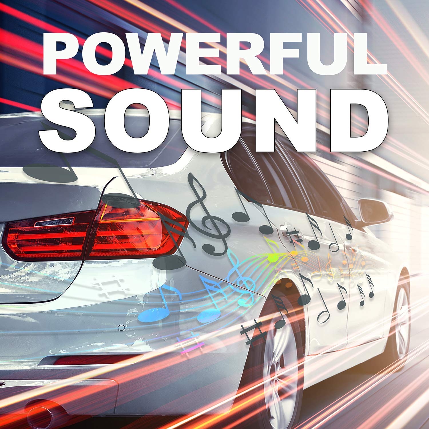 Sound Storm Laboratories LOPRO8 Powered Under Seat Car Subwoofer - 600 Watts Max, Single 2.6 Ohm, Voice Coil, Built in Amp, Low Profile, Remote Subwoofer Control