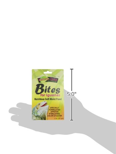 Nature Zone Snz54630 Iguana Bites Soft Moist Food, 2-Ounce