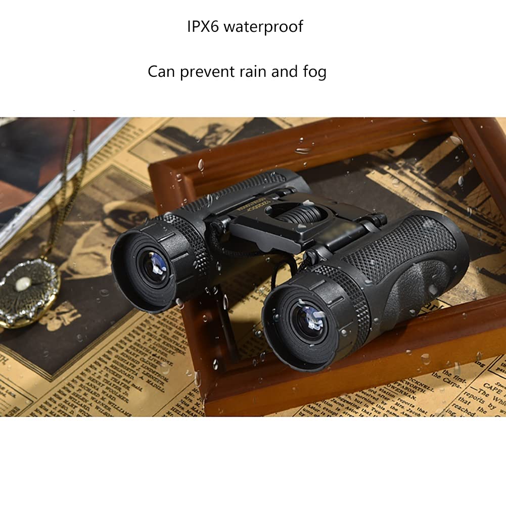 Bird Watching Binoculars 12x25 Compact BAK4 Prism FMC Lens Binoculars Waterproof for Birds Watching Hunting Travel Telescope