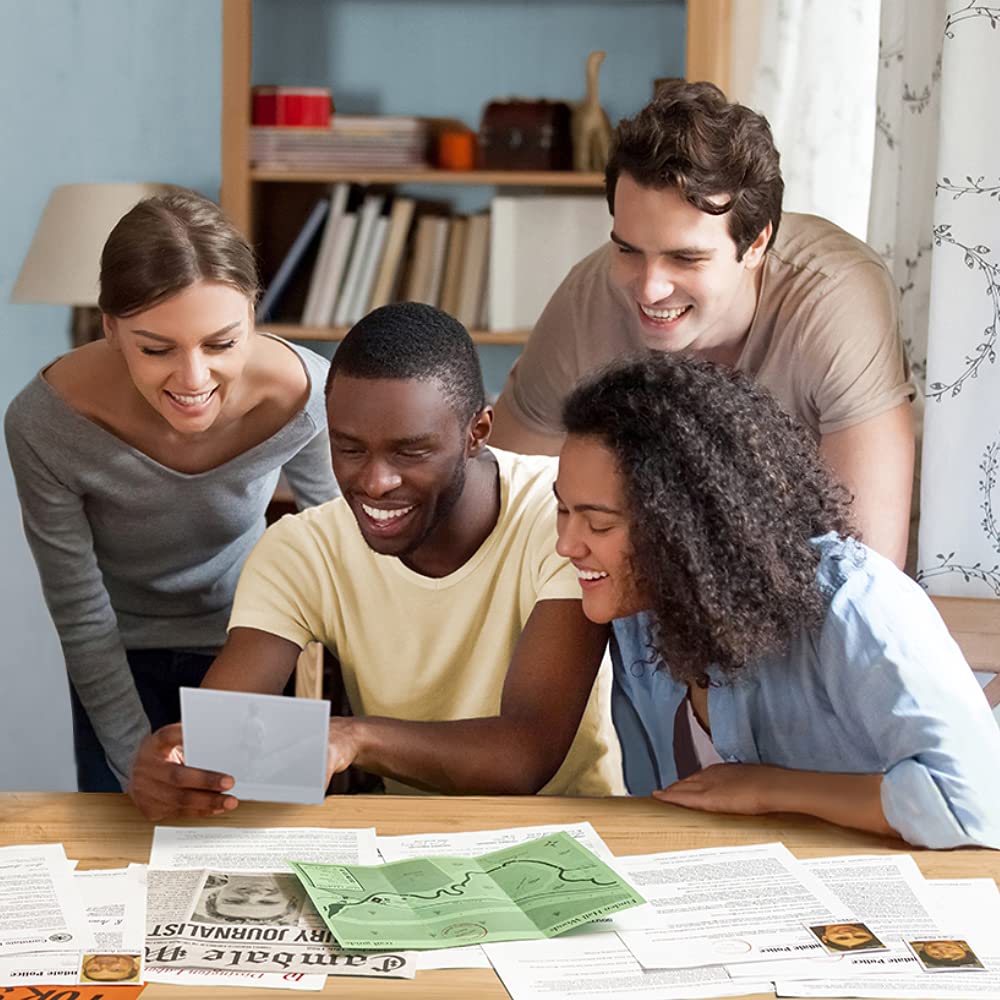 ThinkFun Cold Case: A Story to Die for - Interactive Murder Mystery Game | Engaging Storyline | Brain-Teasing Puzzles | Ideal for Teens and Adults | Perfect for Group Play