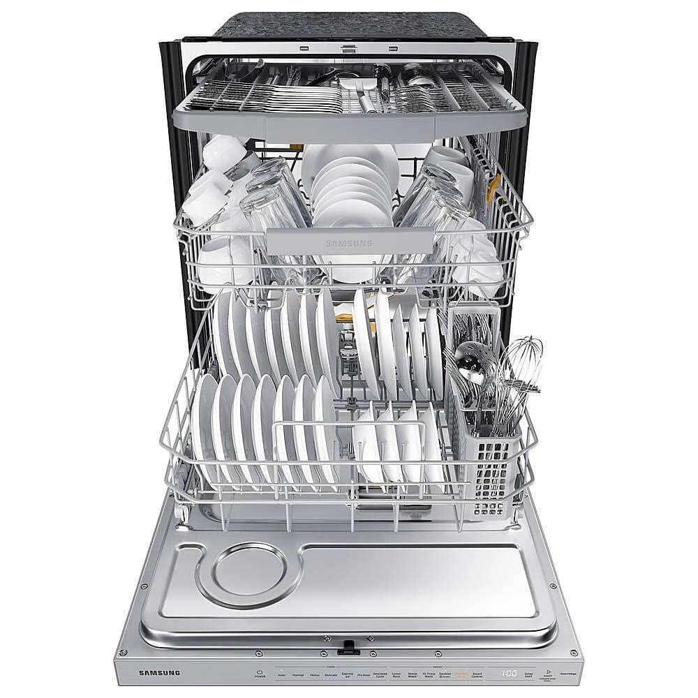 Samsung DW80B7070AP 42 dBA Bespoke Smart Dishwasher - Bespoke Panel Ready