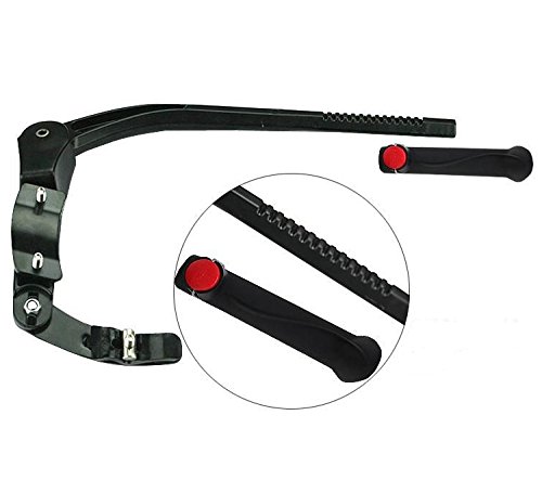 BlueSunshine Rear Mount Bicycle Kickstand Adjustable Aluminum Alloy Bike Stand fits 24"-28"