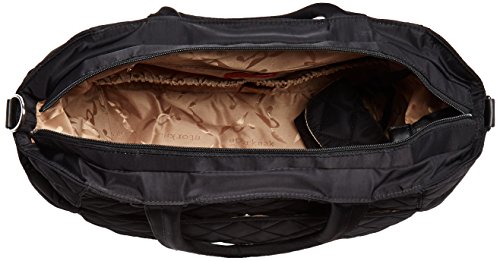 Storksak Bobby Quilted Shoulder Bag Diaper Bag, Black