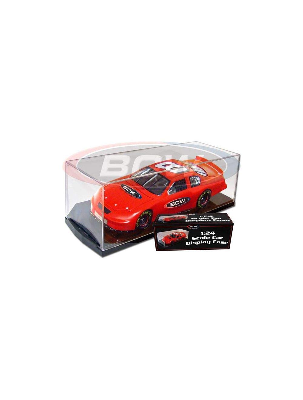 BCW 1-SCD-124 1:24 Scale Car Display Case - Die Cast Nascar