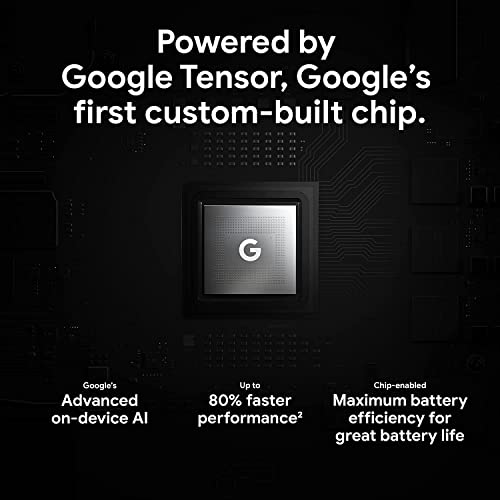 Google Pixel 6 Pro 5G (128GB, 12GB) 6.71" AMOLED 120Hz, 4K Camera (Fully Unlocked for Verizon, T-Mobile, AT&T, Global) International Model G8VOU (w/ 25W Charge Cube & Fast Wireless Charger)(Black)