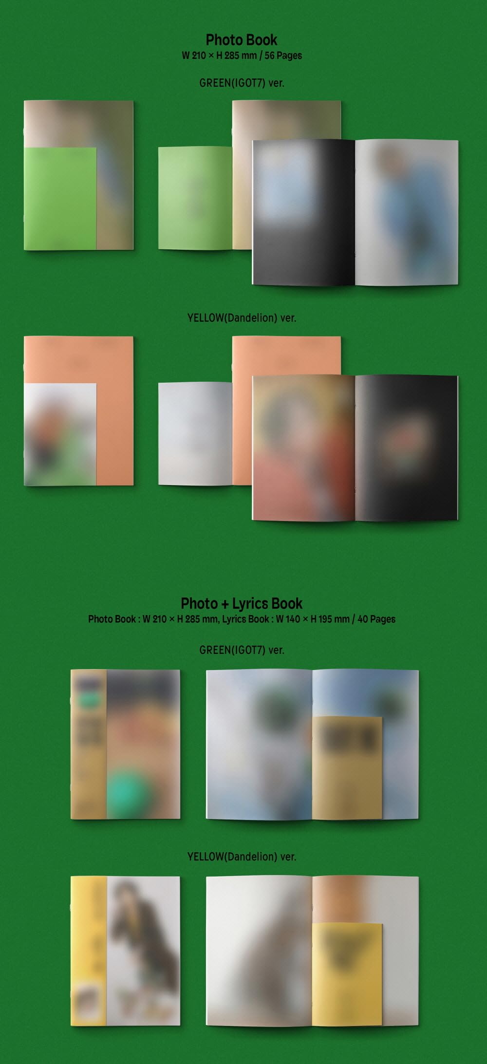 Dreamus YUGYEOM GOT7 - TRUST ME (Vol.1) Album (2 ver. SET), CMDC12004