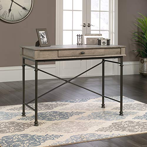 Sauder Canal Street Console Desk, Northern Oak finish