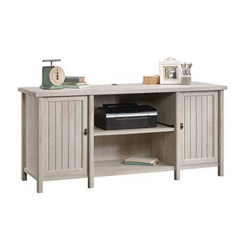 Sauder Costa Credenza, Chalked Chestnut finish