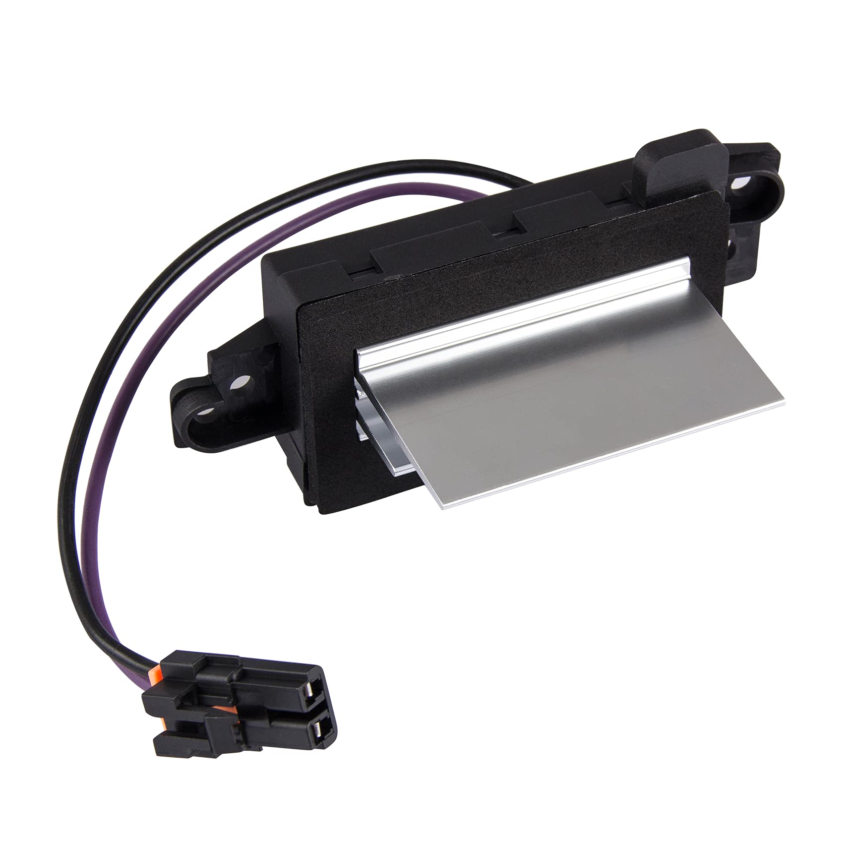 Blower Motor Resistor, AC Blower Control Module Compatible with Chevy Silverado Avalanche Tahoe Suburban Trailblazer, GMC Sierra Yukon, Cadillac Escalade, Buick Rainier Replace 4P1516 15-80567