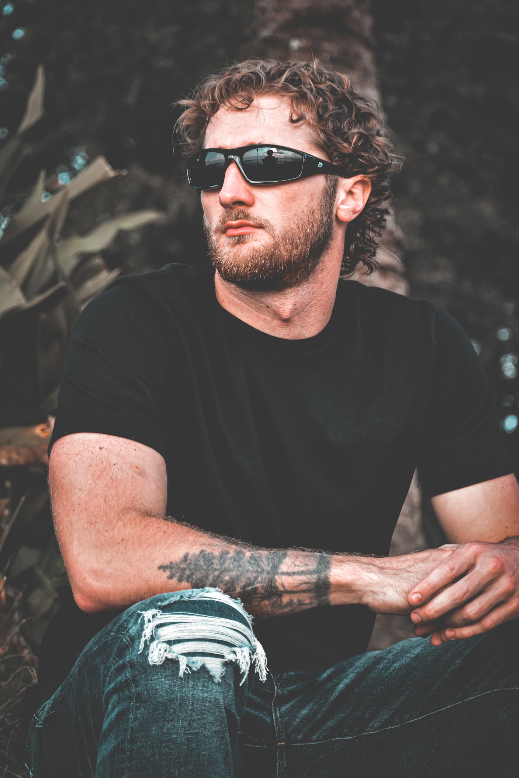 Birdz 3 Pairs of Padded Motorcycle Riding Glasses with Smoked, Clear & Yellow Lenses - Shatterproof Polycarbonate Lens, Maximum UV Protection, Scratch-Resistant Coating, Rubber Ear Pads